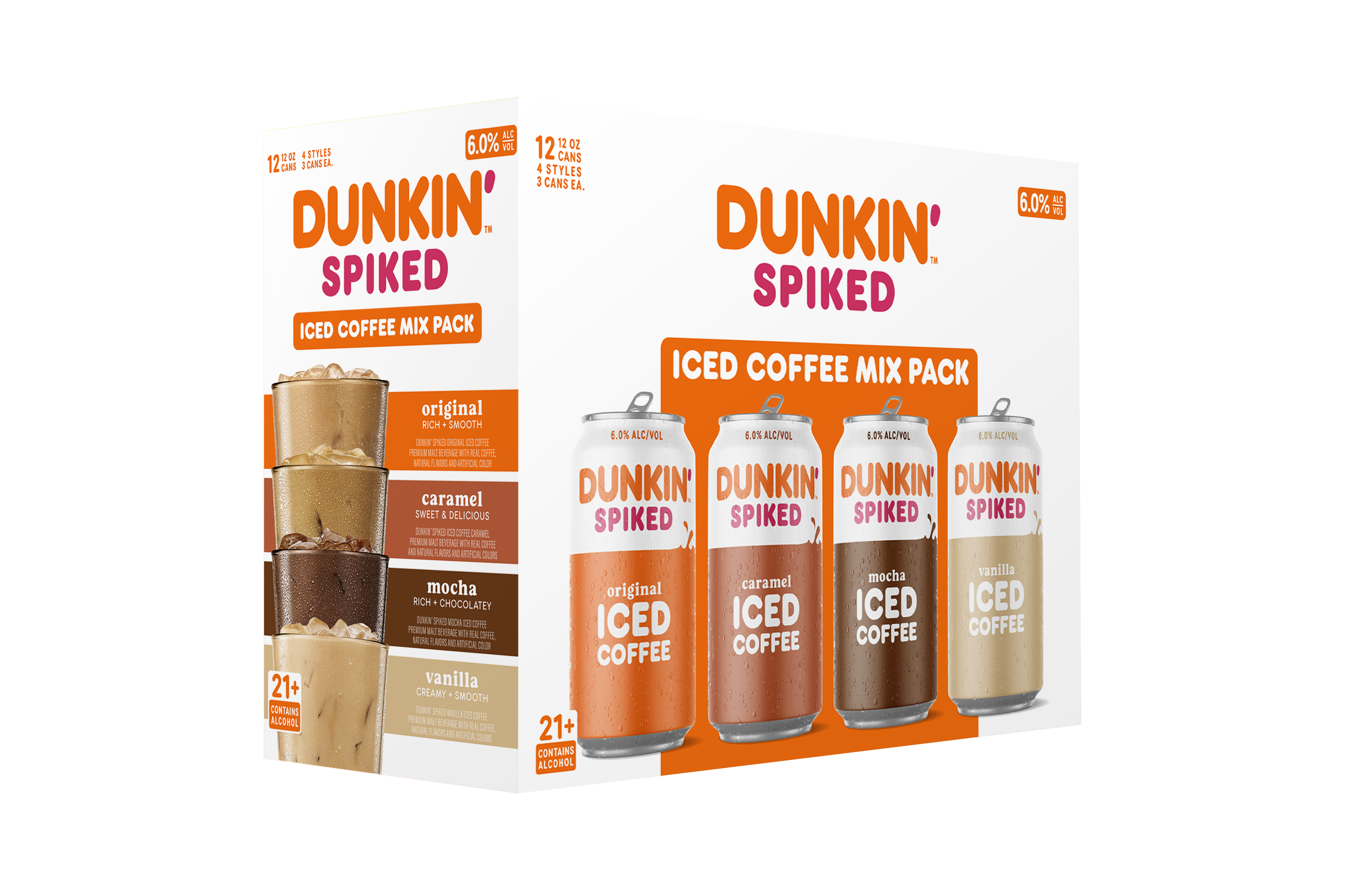 Iced Coffee Mix Pack - Dunkin' Spiked