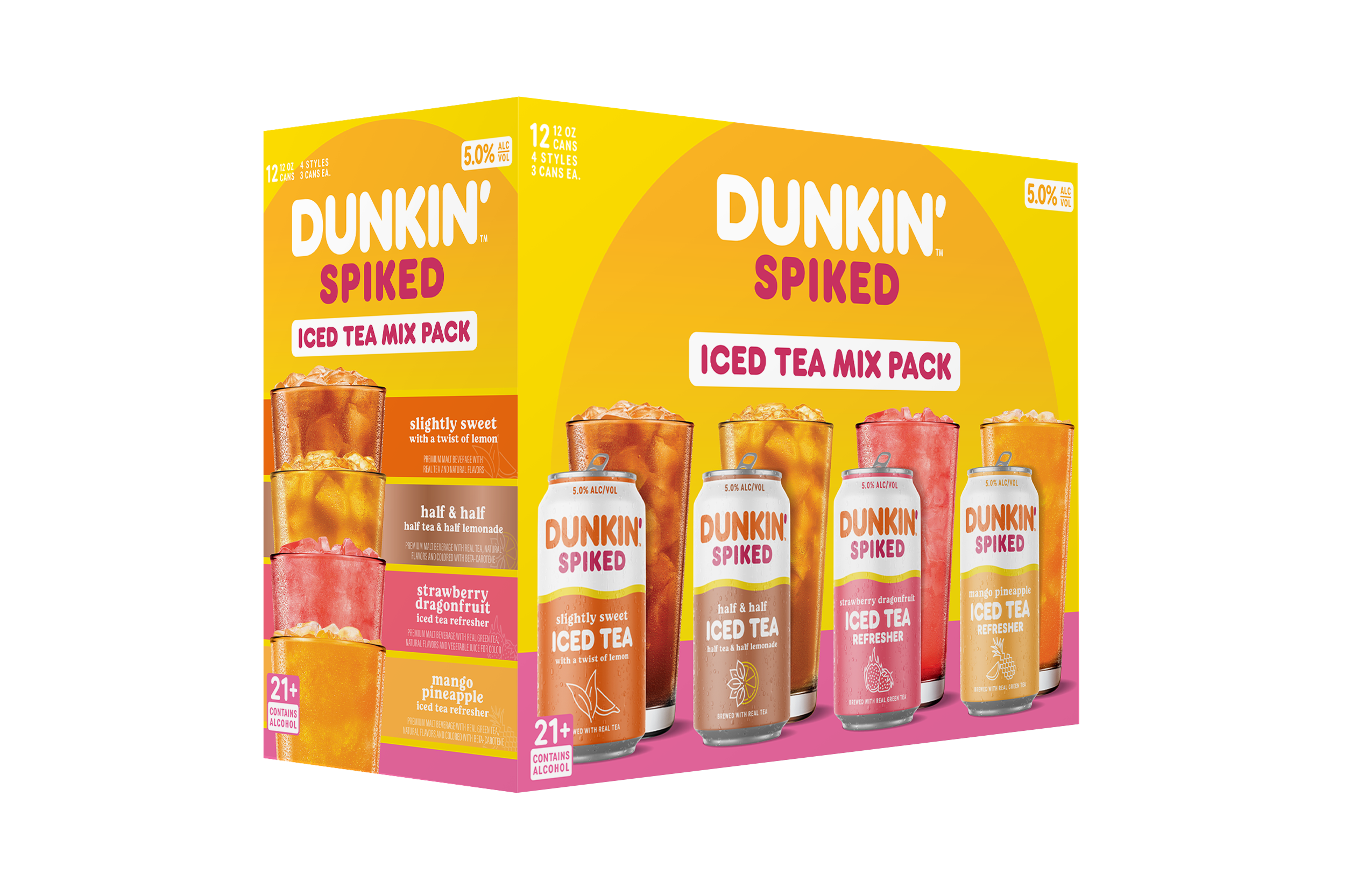 Iced Tea Mixed Pack - Dunkin' Spiked